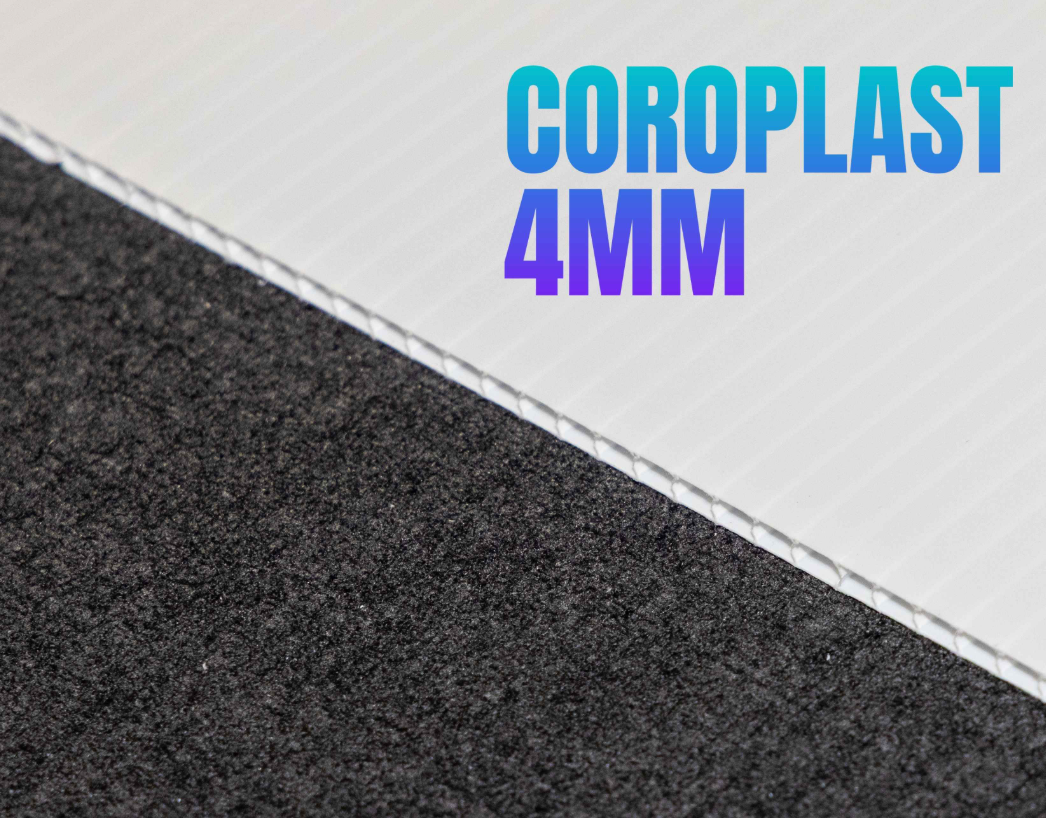 Custom Cutout Coroplast Signs Cutouts | 4MM Corrugated Plastic Boards ...